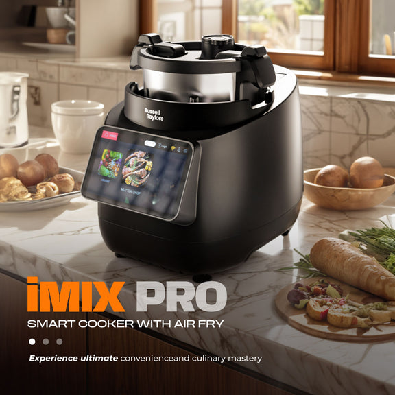 Russell Taylors iMix Pro Smart Cooker with Air Fryer Automatic Cooking