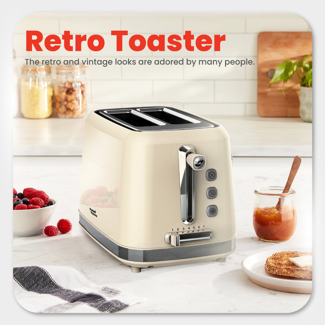 Russell Taylors Retro Toaster RT-10 (Cream)