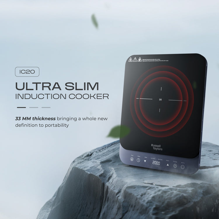 Russell Taylors Ultra-Slim Induction Cooker 2000W IC20