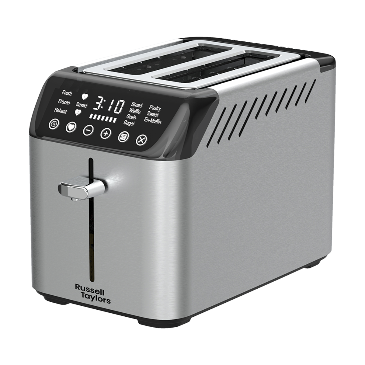 Russell Taylors Smart Digital Stainless Steel Toaster T3